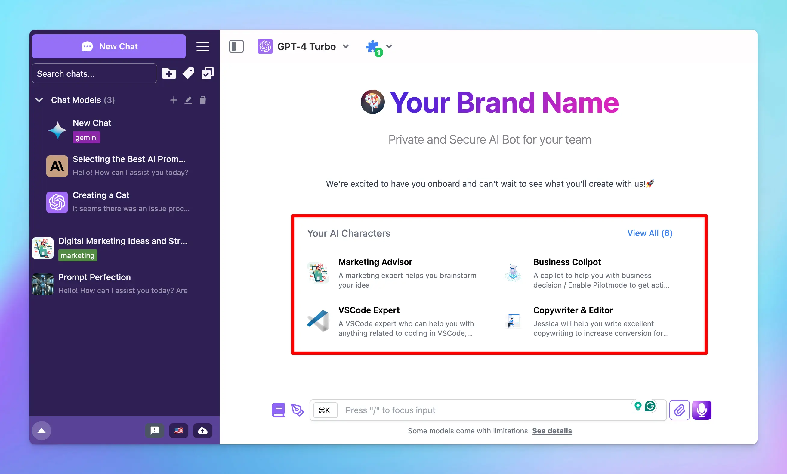 TypingMind Custom - Get Started On Our Cloud